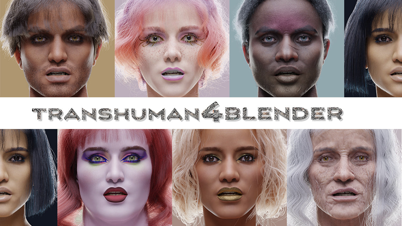 TRANSHUMAN4BLENDER | Blender add-on | – SM5 by Heledahn