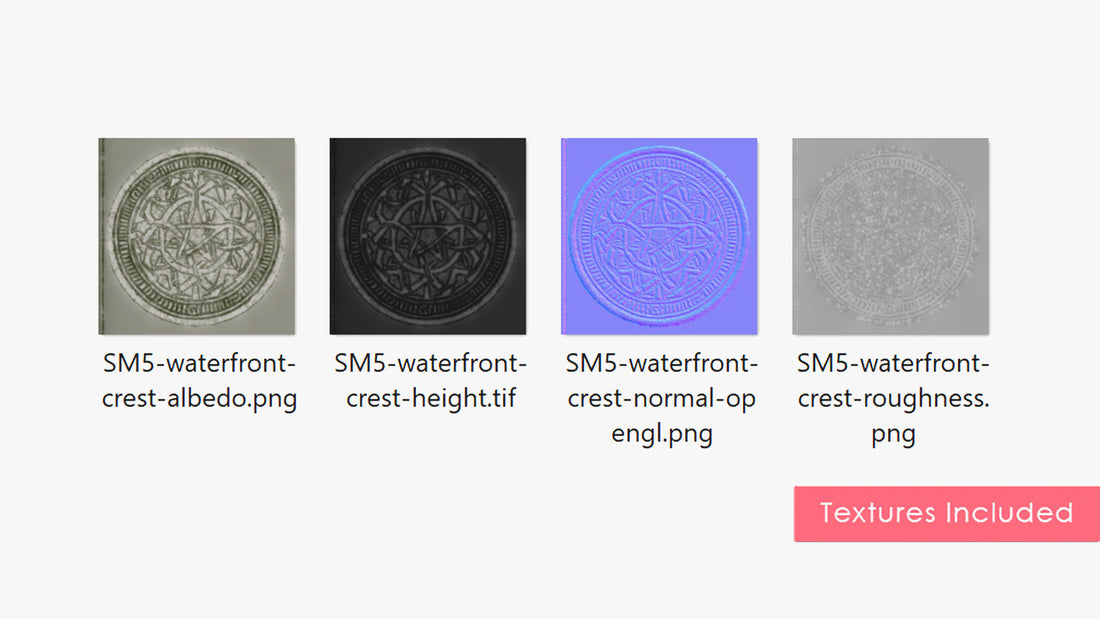 Medieval Fantasy Sigil (Crest) - 3D Model | Blender | OBJ | PBR | – SM5 ...